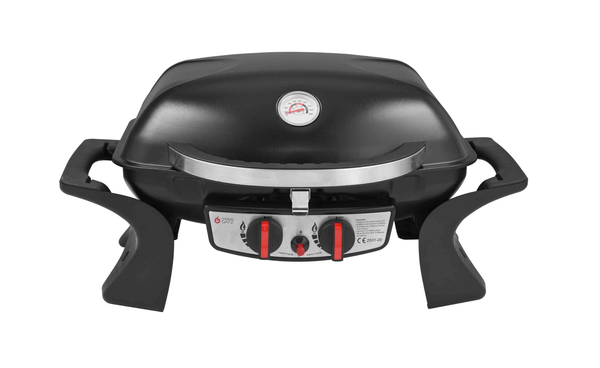 Ψησταριά BBQ Υγραερίου 2 εστιών GS GRILL MINI 5kW Thermogatz | Kerkyra ...